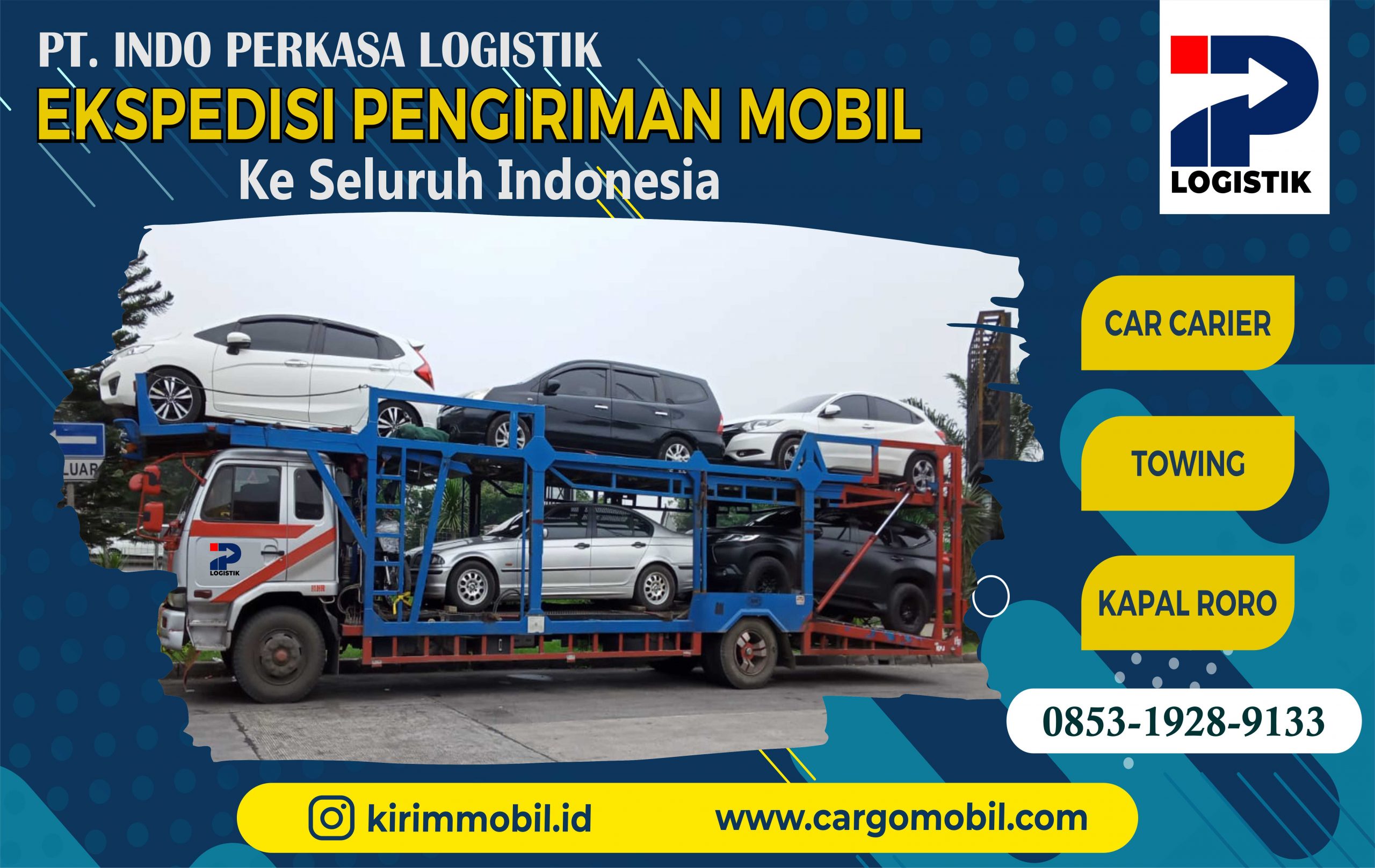 JASA KIRIM MOBIL & TOWING – KE SELURUH INDONESIA